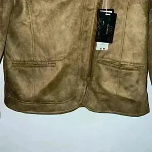 BV Clothing | Jackets & Coats | Nwt Bv Clothing Italian Brown Suede ...